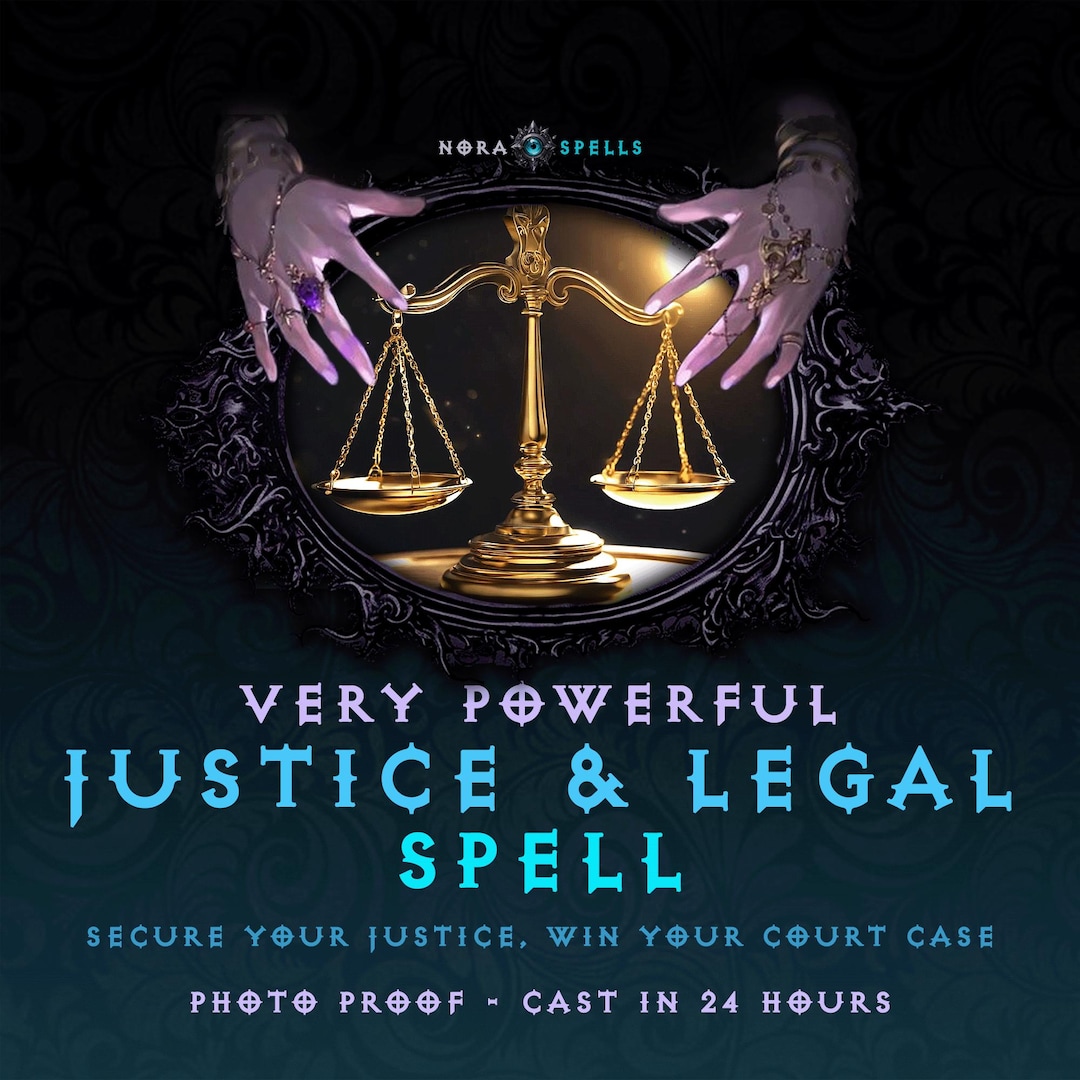 Legal & Justice Spell, Powerful Court and Victory Ritual, Win in Court ...