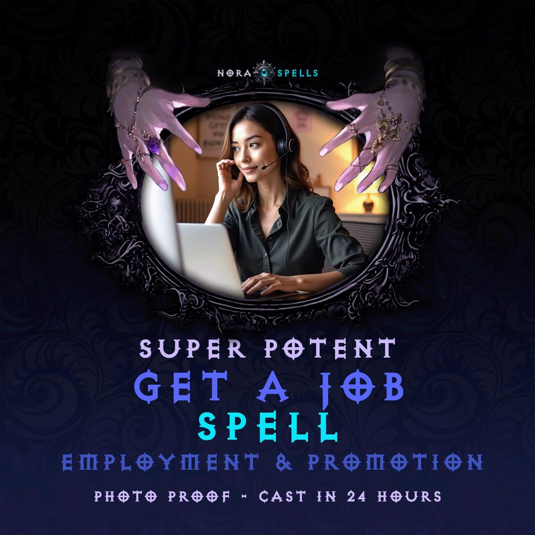 Get a Job Spell | Powerful New Job, Career, Promotion, Dream Job ...