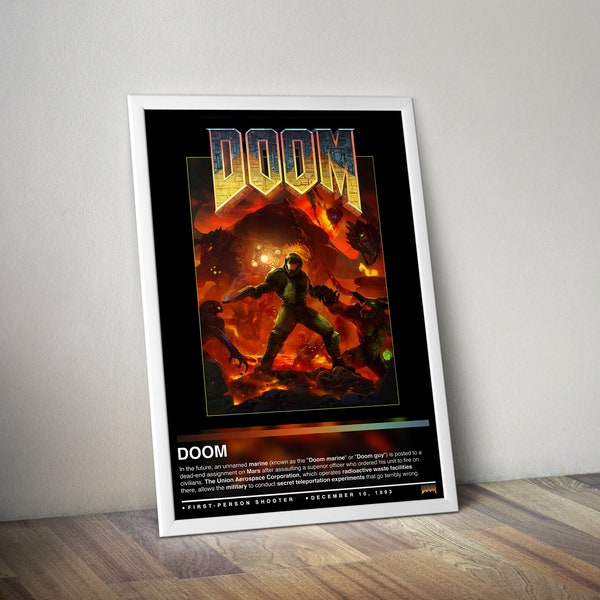 Doom Cover Art - Etsy