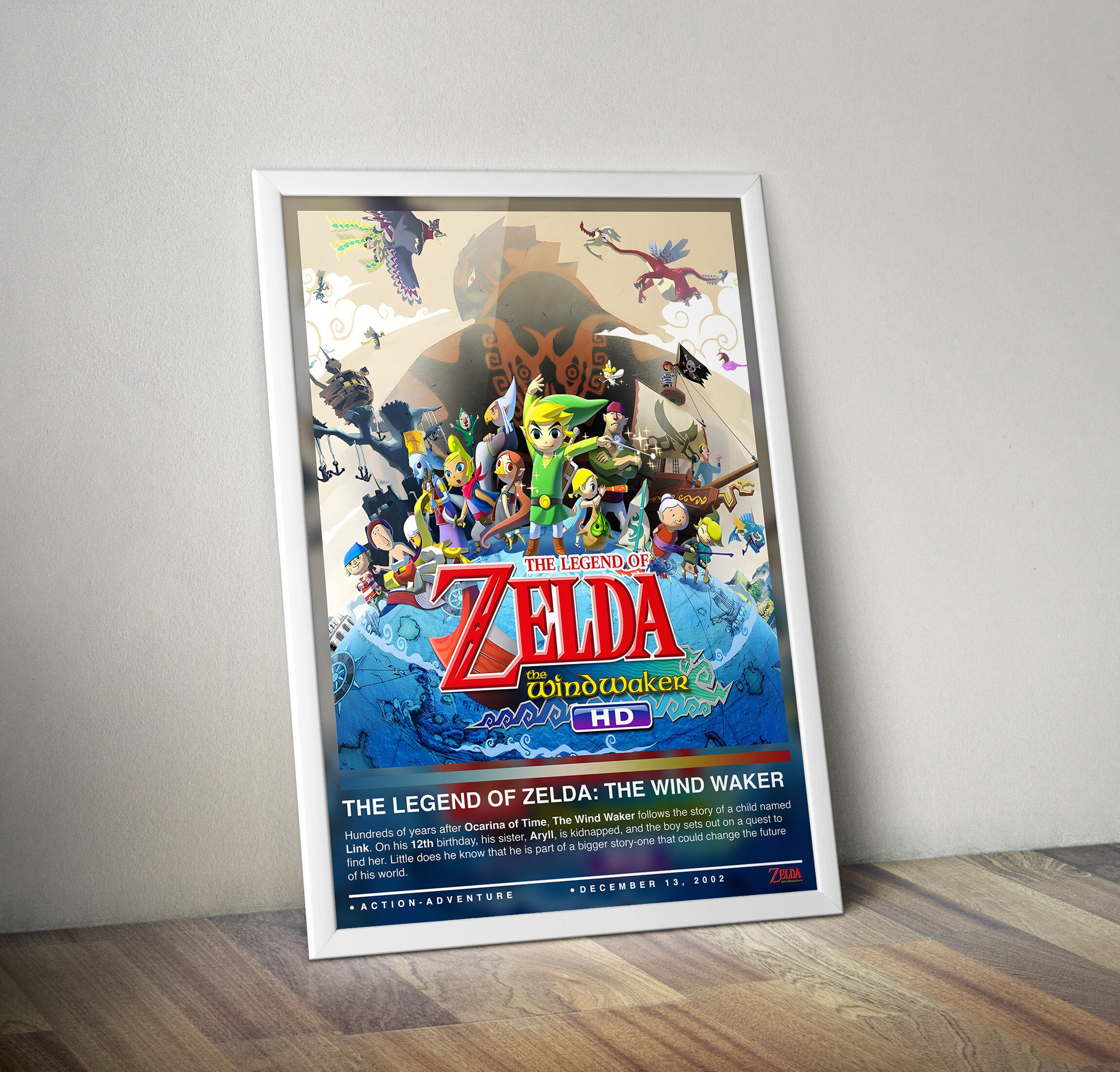 Legend Of Zelda Wind Waker Poster