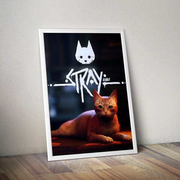 Stray Game Poster - Etsy