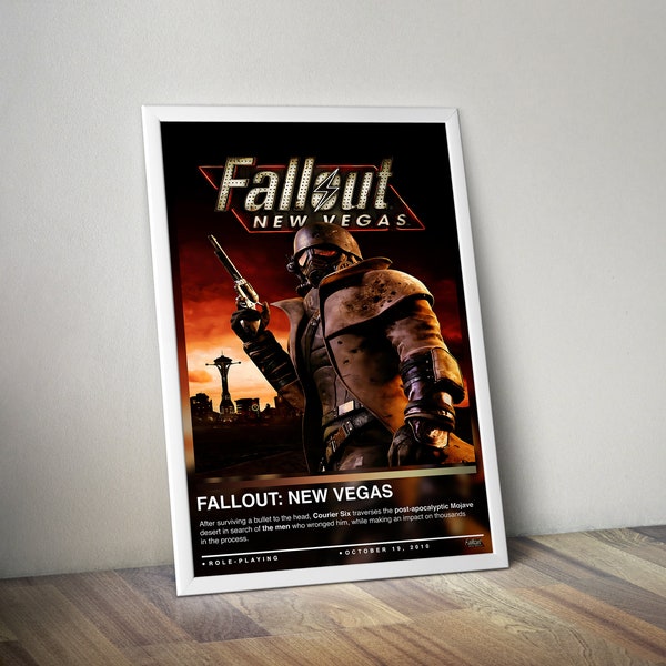 Fallout New Vegas Poster - Etsy