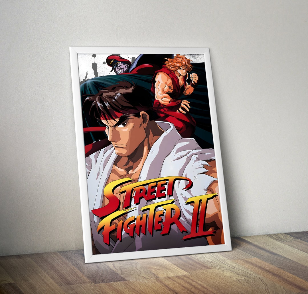 Street Fighter 2 Poster Gaming Poster Street Fighter Prints Video Game ...