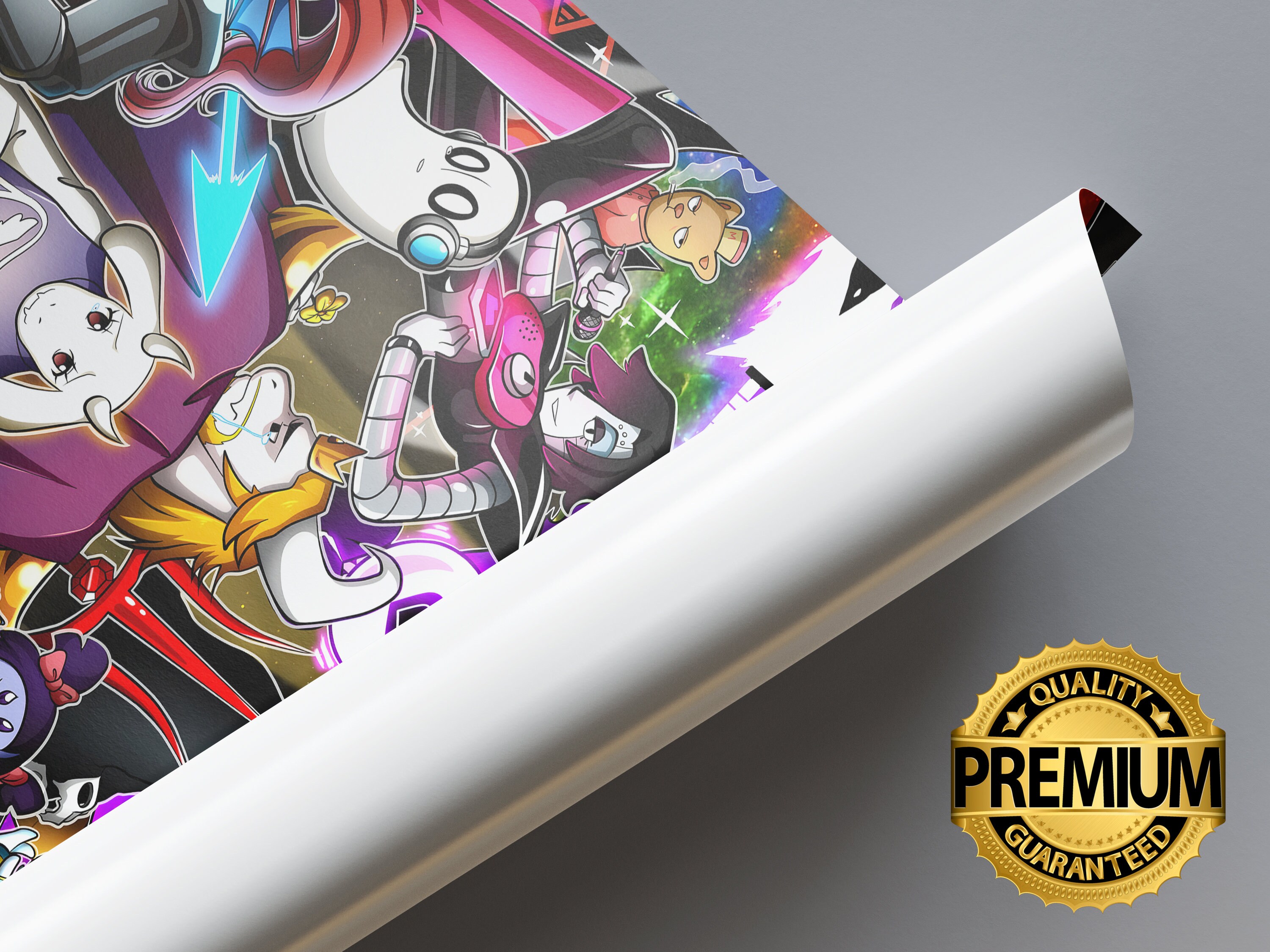 Undertale Poster Undertale Prints RPG Posters Characters - Etsy