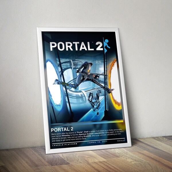 Portal Poster - Etsy