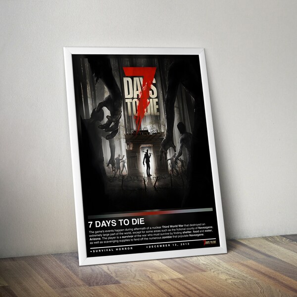 7 Days to Die - Etsy