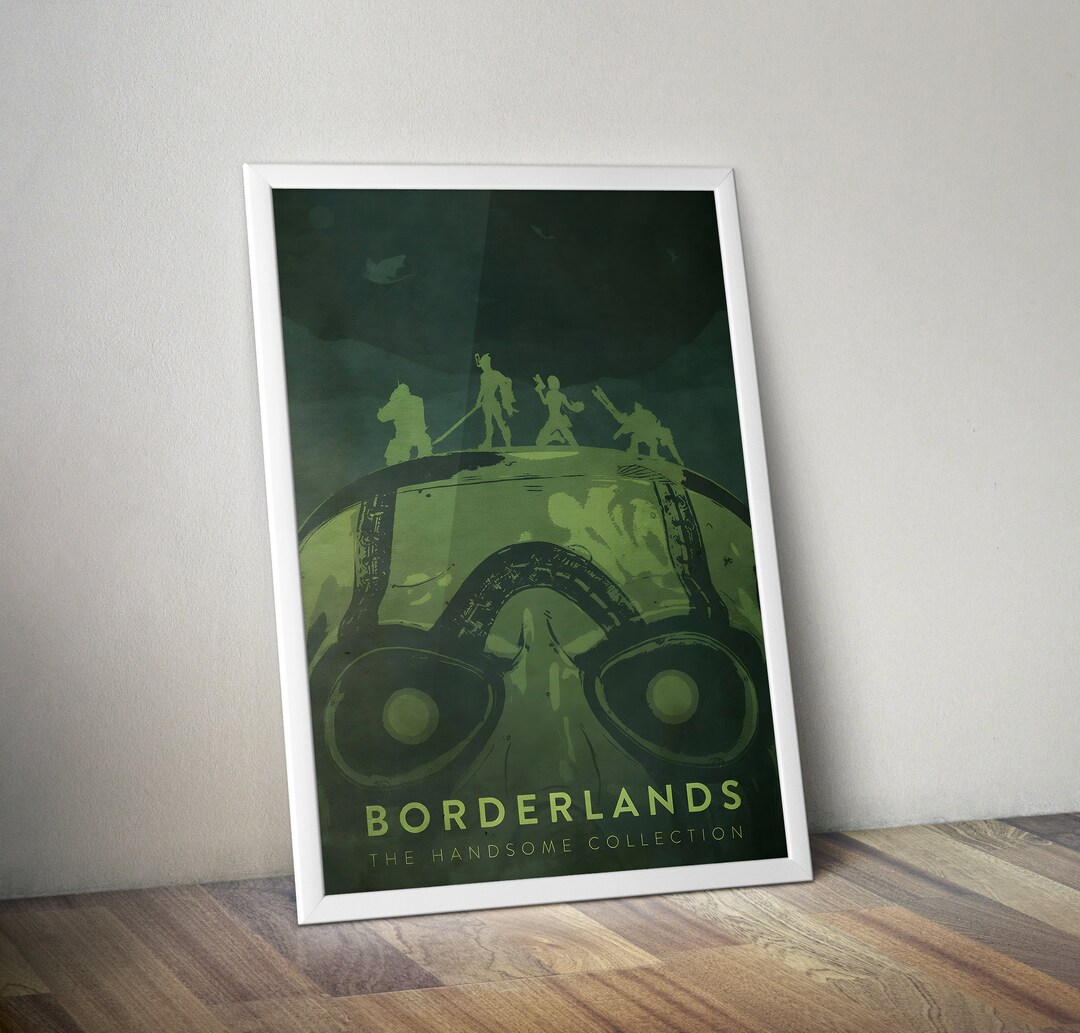 Borderlands Poster Borderlands Prints Gaming Posters Gaming Decors ...
