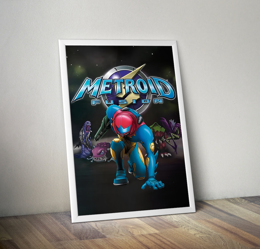 Metroid Fusion Potser Gaming Poster Metroid Fusion Prints Video Game ...