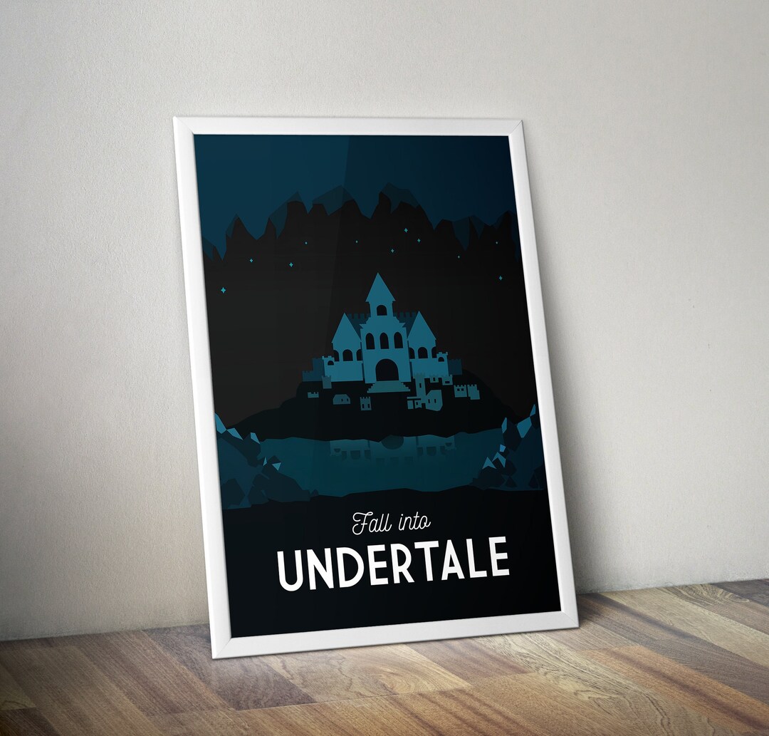 Undertale Poster Undertale Prints RPG Posters Frisk Posters Gaming ...
