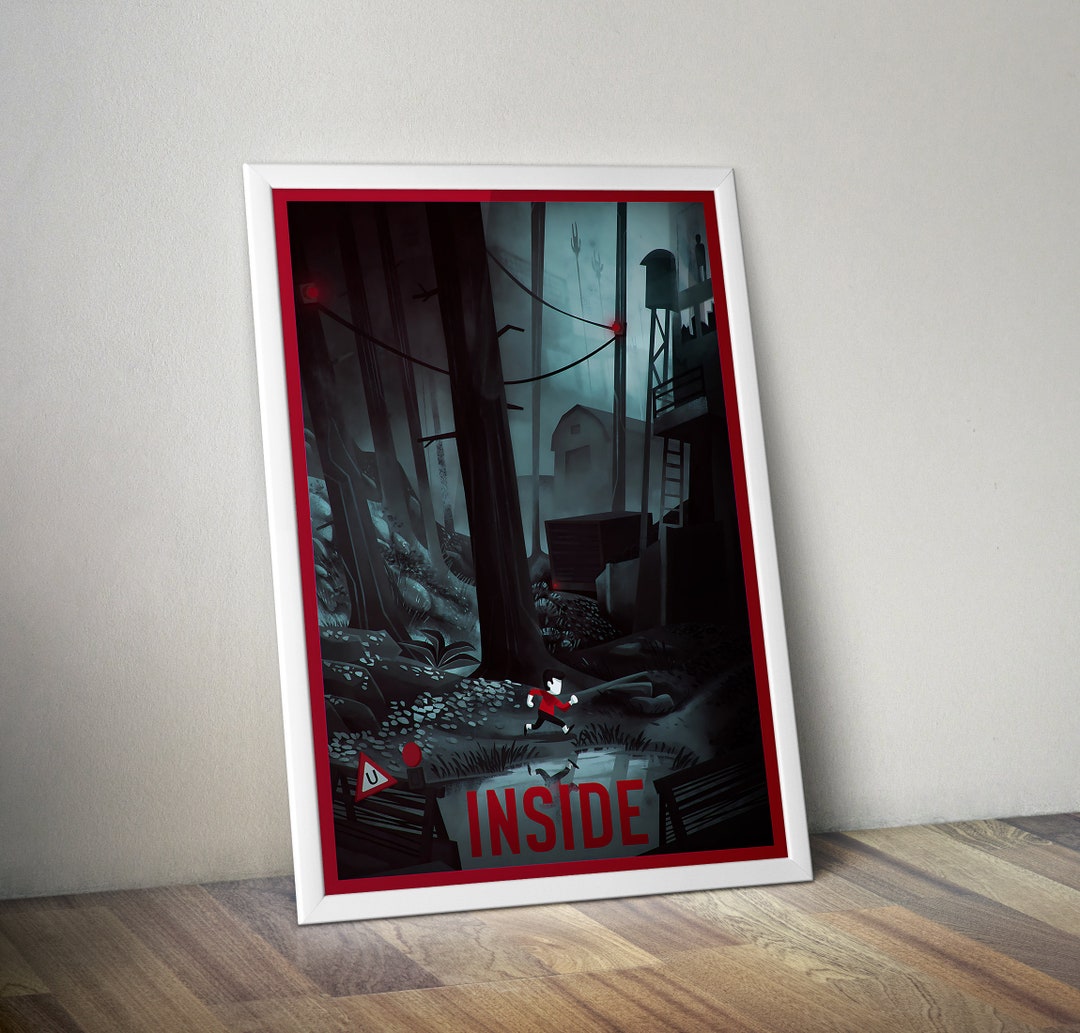 Inside Poster Gaming Poster Inside Print Video Game Poster Large Poster ...