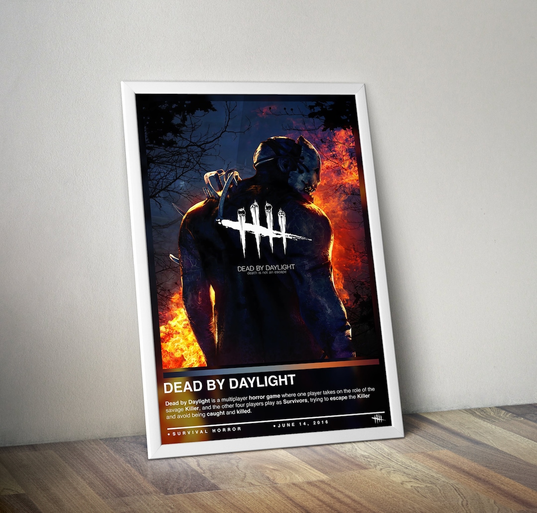 Dead by Daylight Poster Print Gaming Poster 4 Colors Gaming Decor Video ...