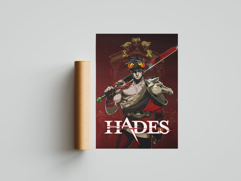 Hades Poster Hades Prints Zagreus Poster Video Game - Etsy