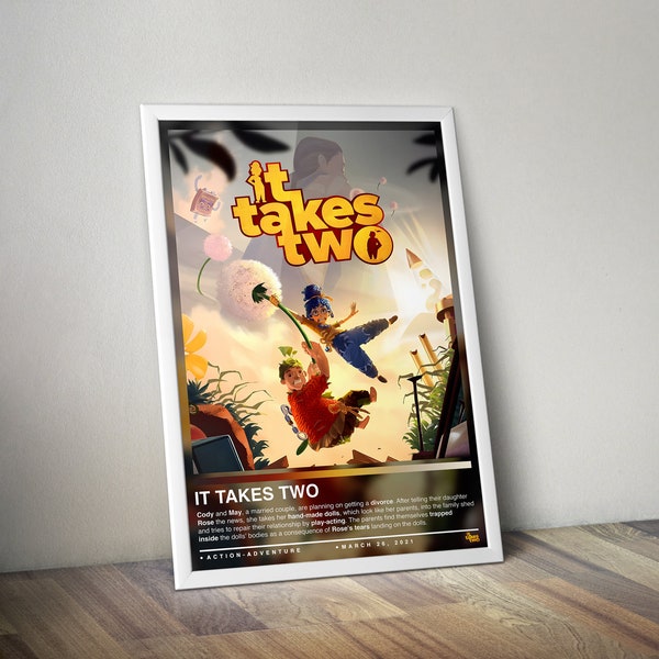 It Takes Two Poster - Etsy