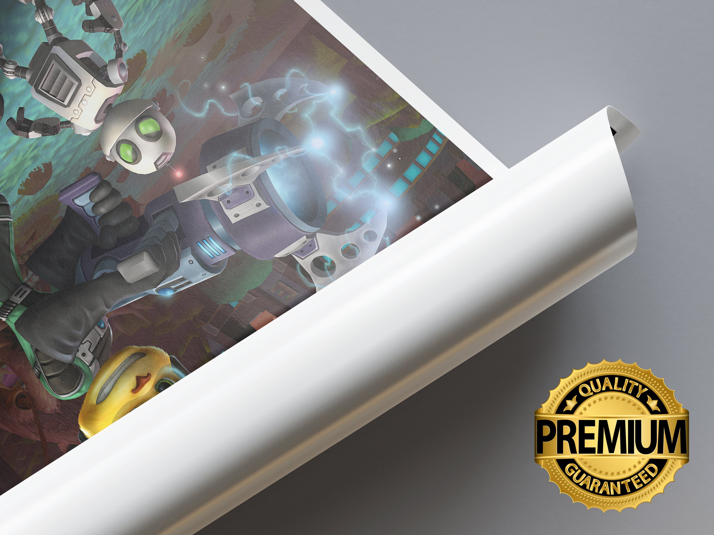 Ratchet and Clank Going Commando Poster Gaming Poster 4 - Etsy