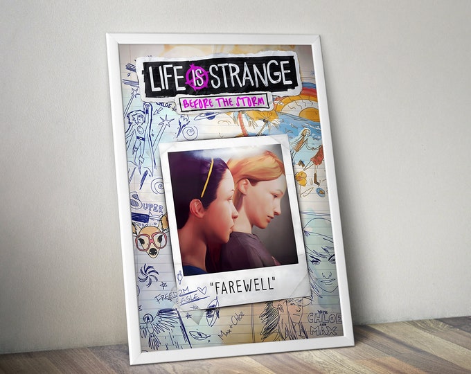 Life is Strange Poster Life is Strange Prints Gaming Poster Video Game ...
