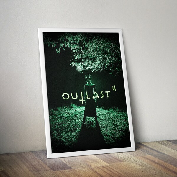Outlast Game Poster - Etsy