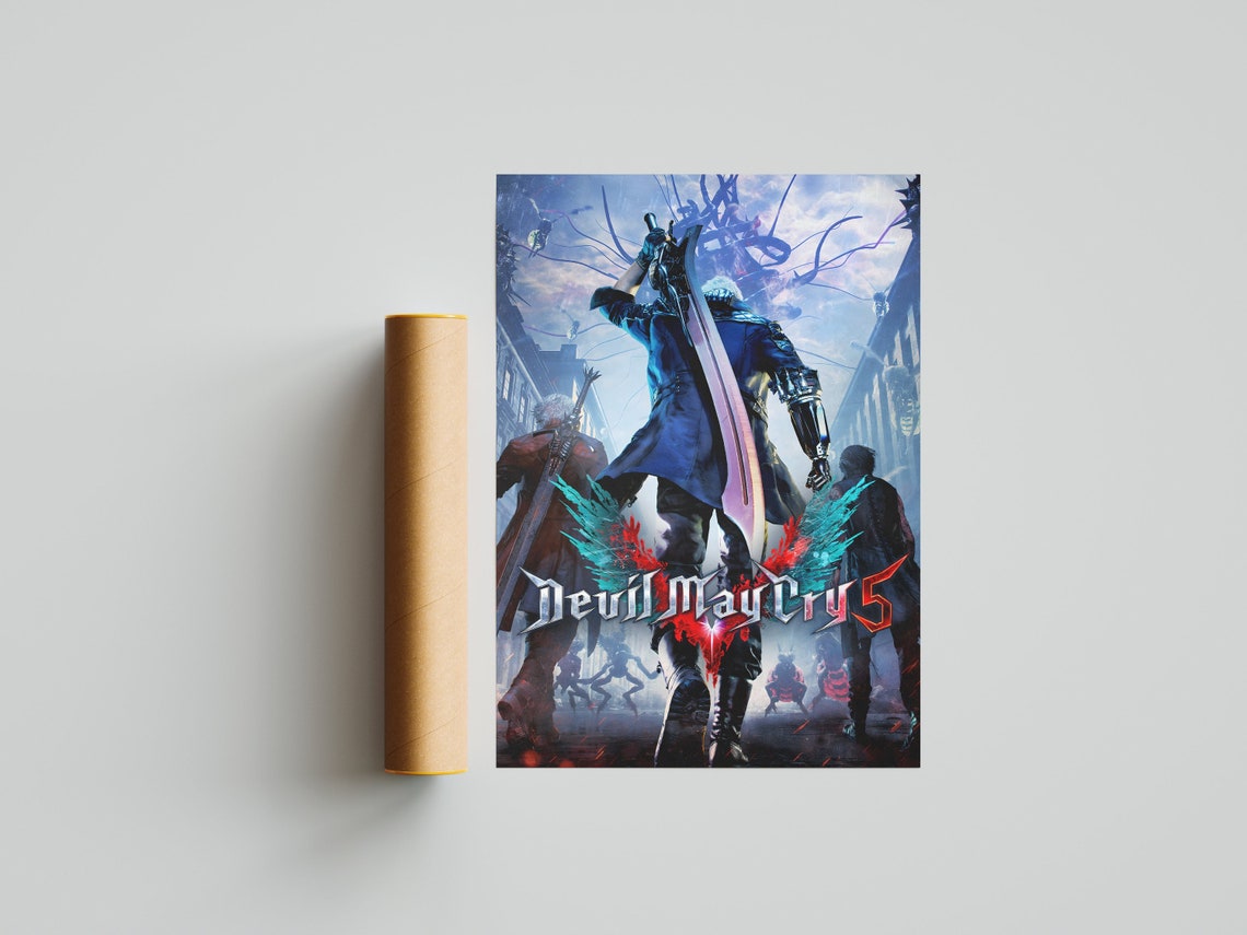 Devil May Cry 5 Poster Devil May Cry Prints Gaming Posters - Etsy