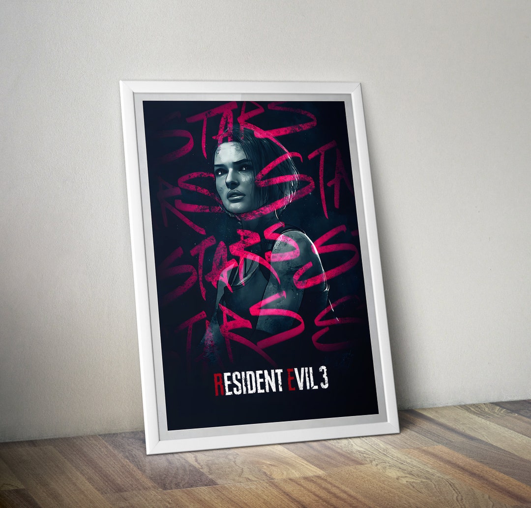 Resident Evil 3 Poster Resident Evil 3 Prints Jill Valentine Poster ...
