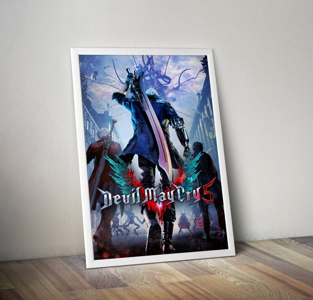 Devil May Cry 5 Poster Devil May Cry Prints Gaming Posters Video Game ...