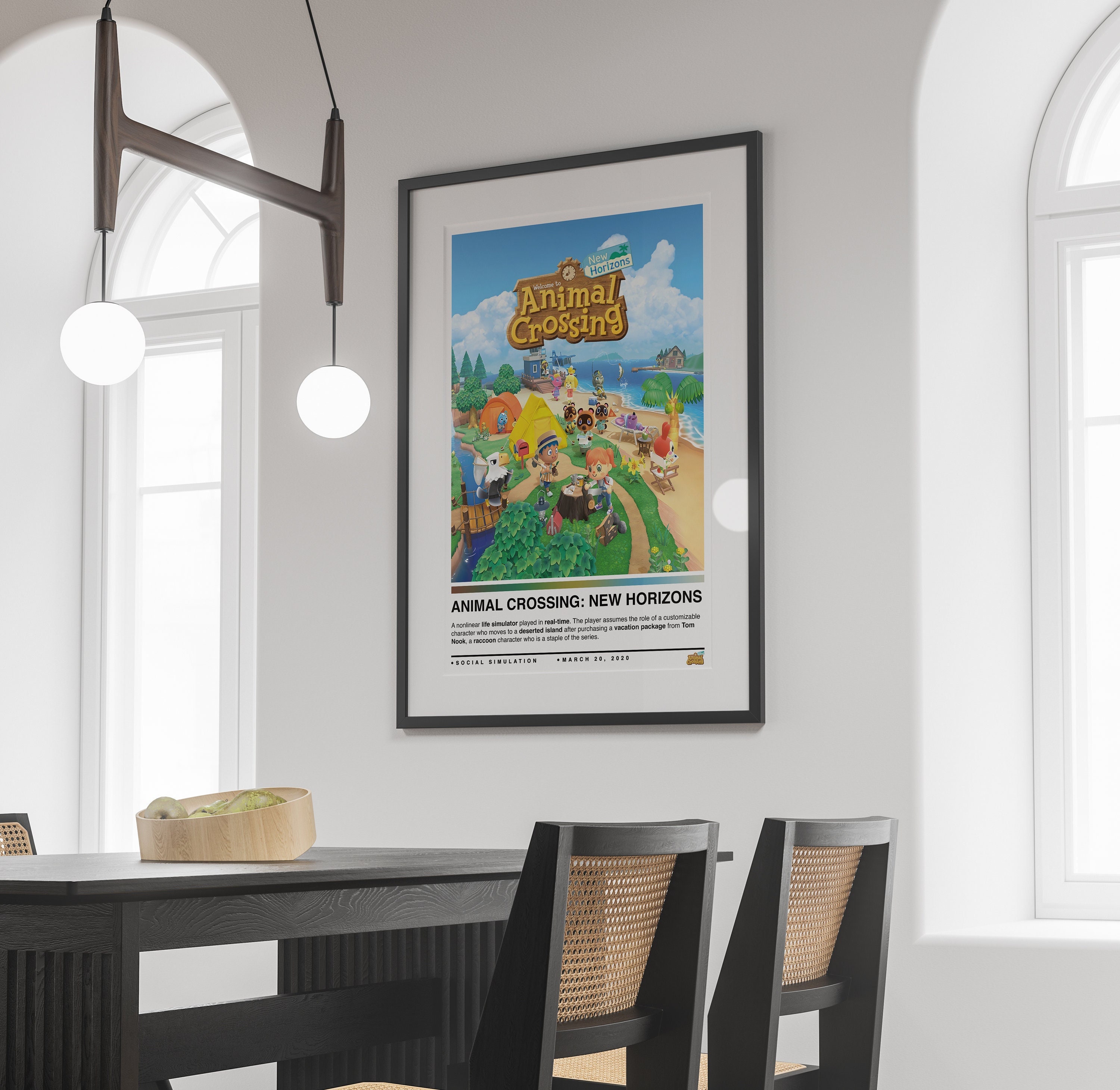 Animal Crossing New Horizons Poster Print Gaming Poster 4 - Etsy