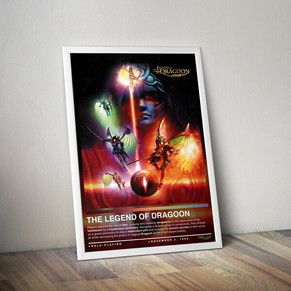 Legend of Dragoon - Etsy