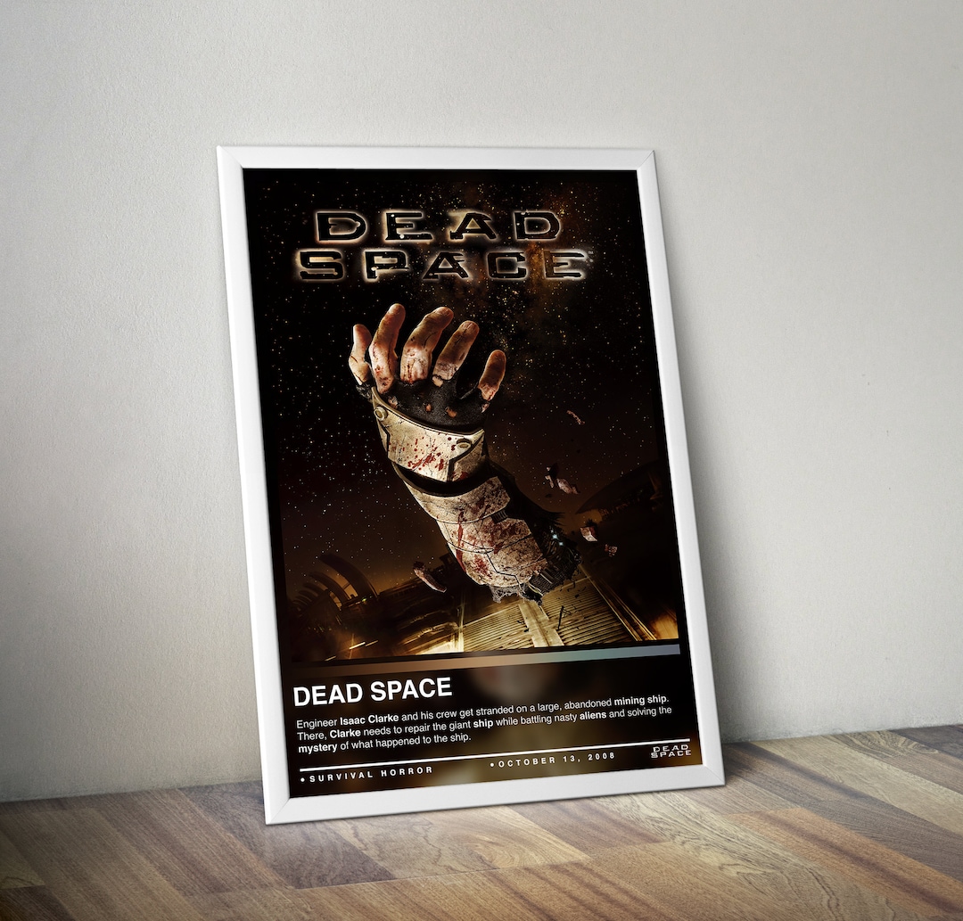 Dead Space Poster Print Dead Space Cover Gaming Poster 4 Colors Gaming ...