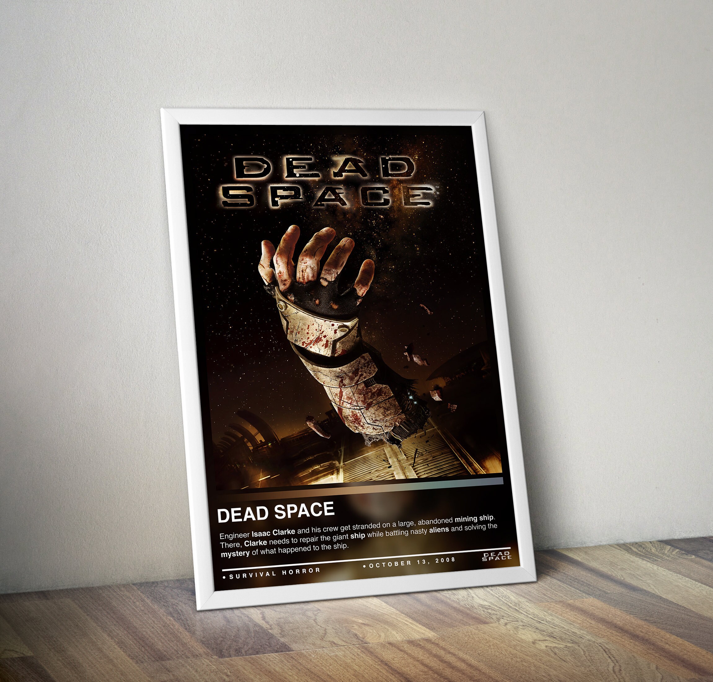 Dead Space Poster Print Dead Space Cover Gaming Poster 4 - Etsy
