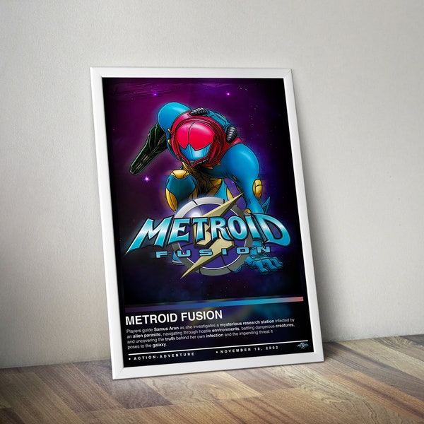 Metroid Poster - Etsy
