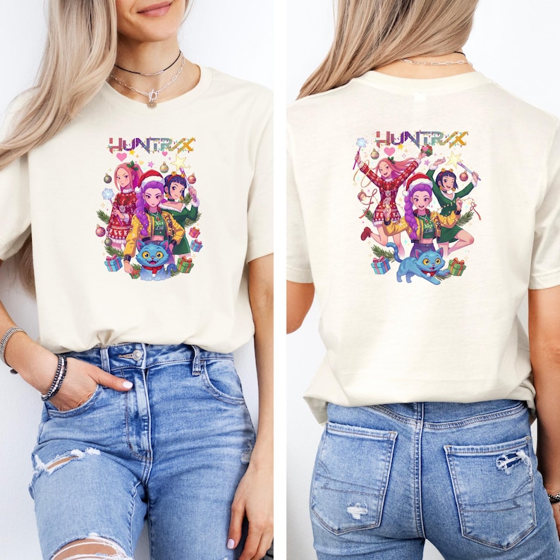 Huntrix Girls T-shirt, Kpop Demon Hunters, Graphic Tee - Etsy Canada