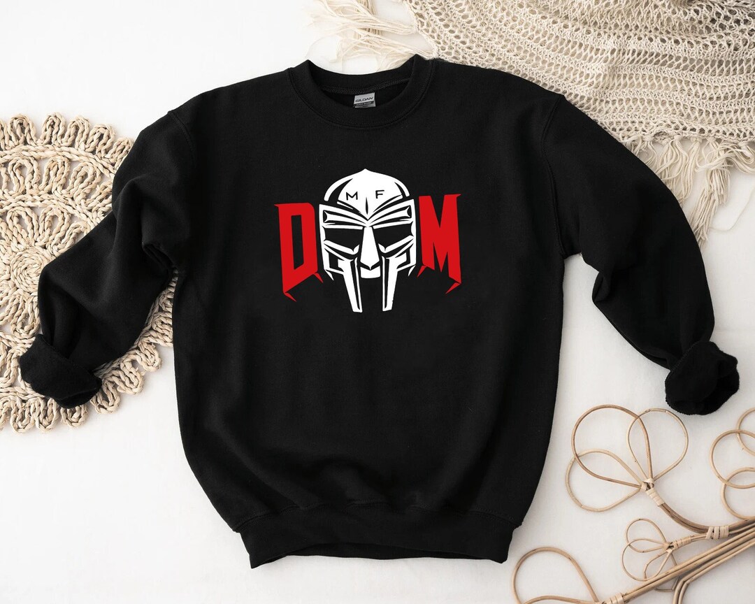 MF Doom Sweatshirt: Madvillain Metal Face Unisex Crewneck - Etsy