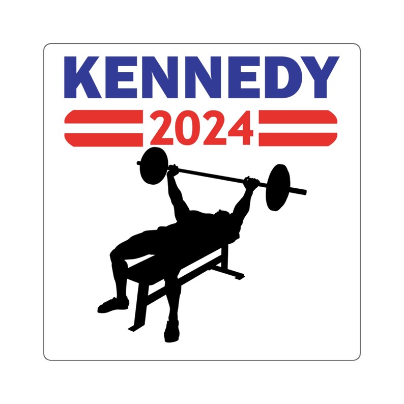 RFK Jr. Kennedy 2024 Square Sticker, for Fans of RFK Jr. - Etsy