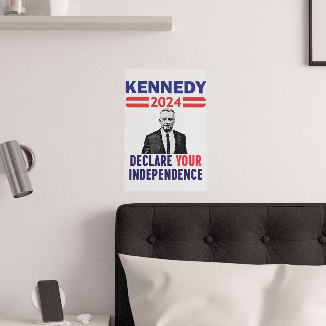 RFK Jr. Kennedy 2024 Satin Poster - Etsy