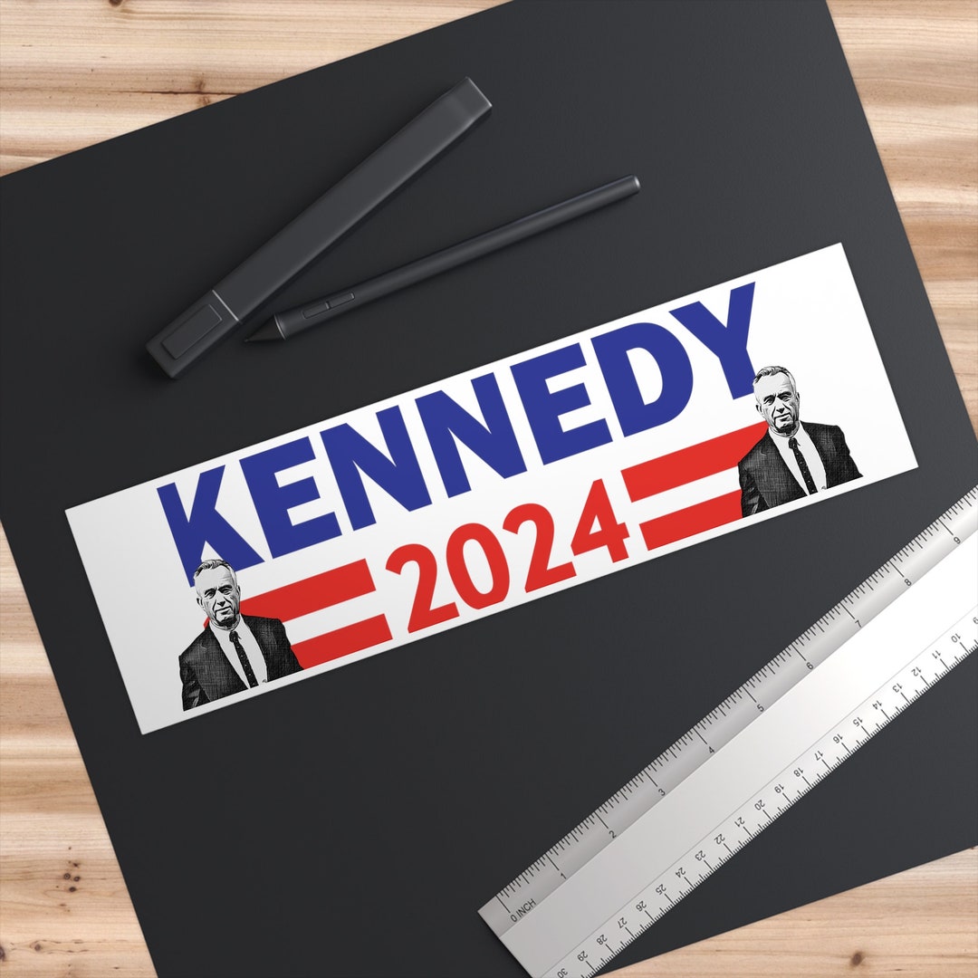 RFK Jr. Kennedy 2024 Election Bumper Sticker for Fans of RFK - Etsy