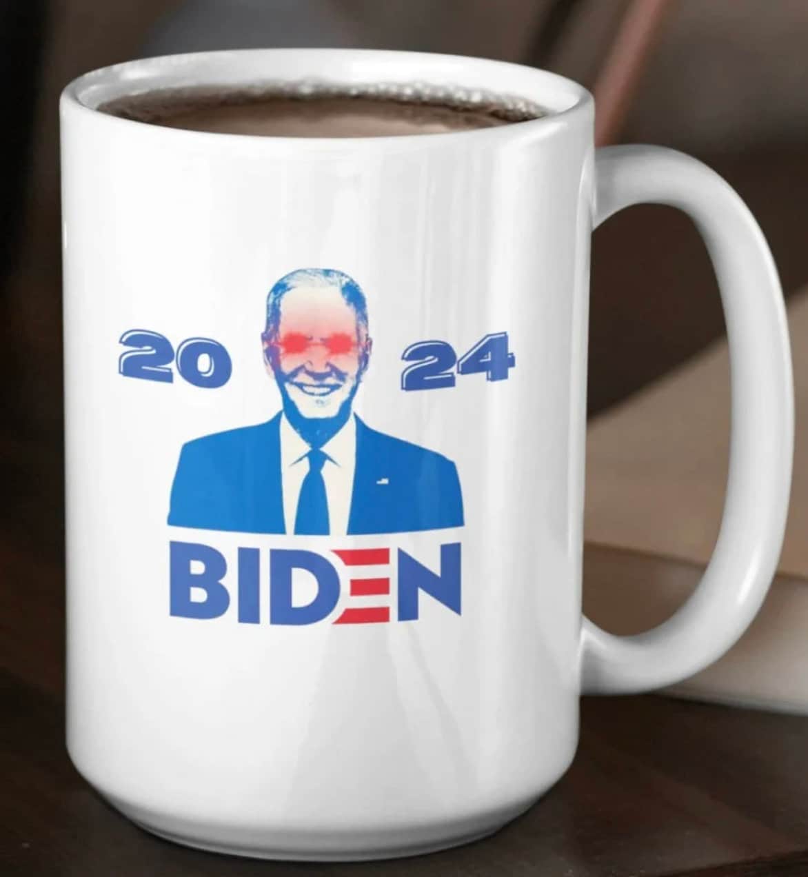 Joe Biden 2024 Ceramic Mug 15 Oz for Fans of Joe Biden - Etsy