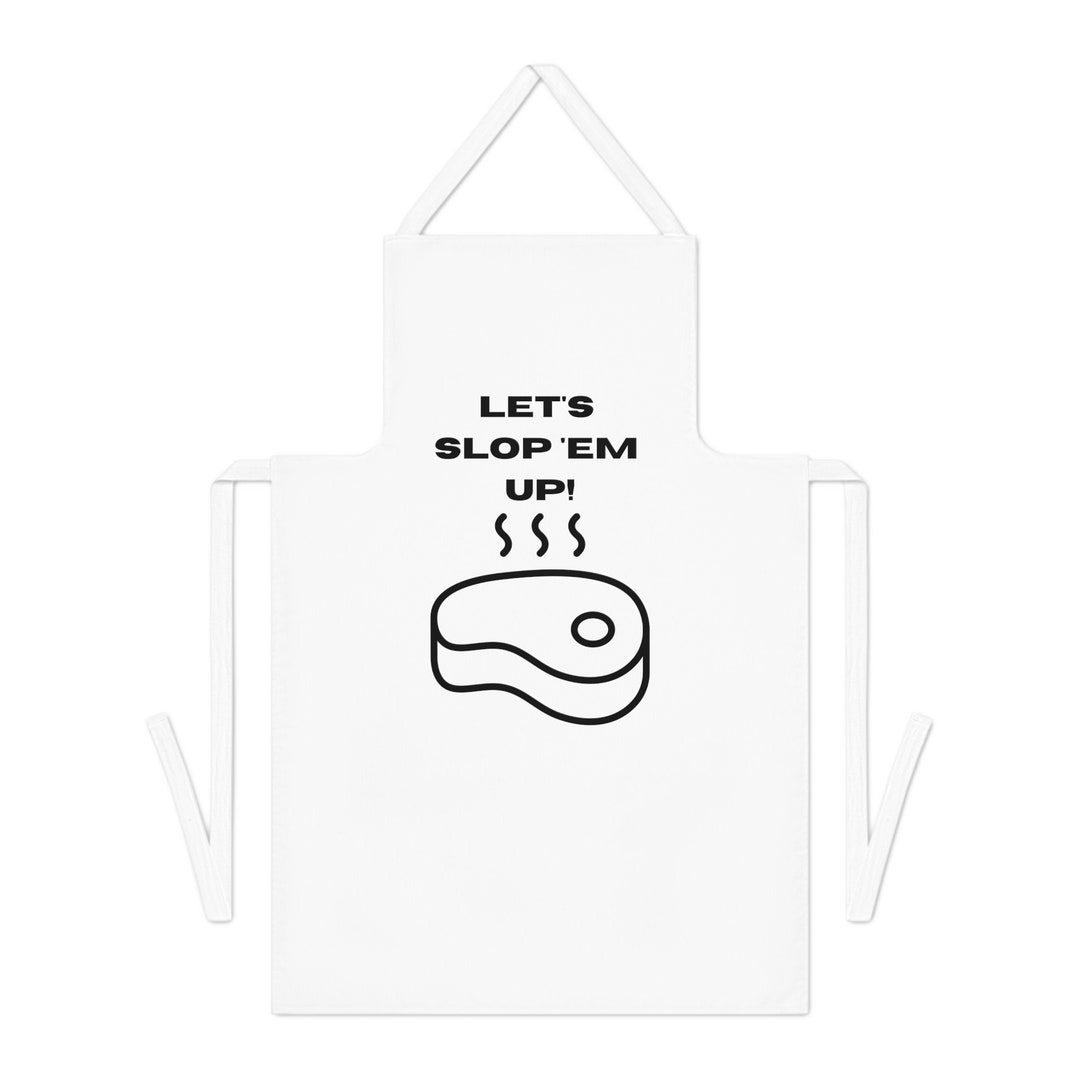 Let's Slop 'em up ITYSL Adult Apron (AOP) - Etsy