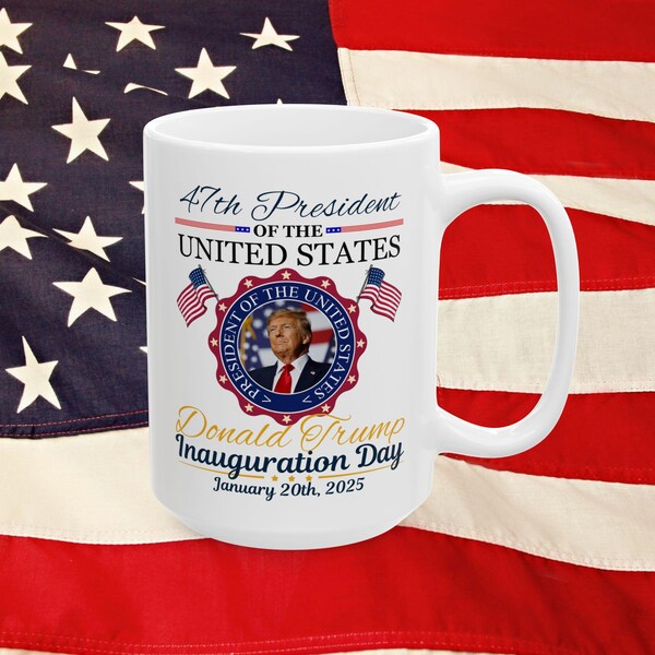 Donald Trump Inauguration Day Mug - Etsy