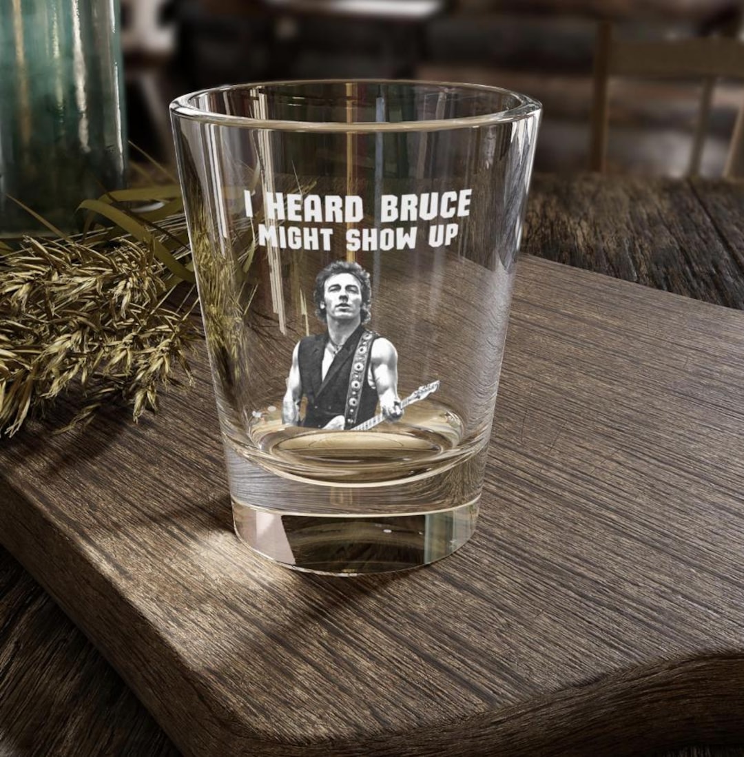 Bruce Springsteen Shot Glass: Funny Drinking Gift, Party Favor - Etsy