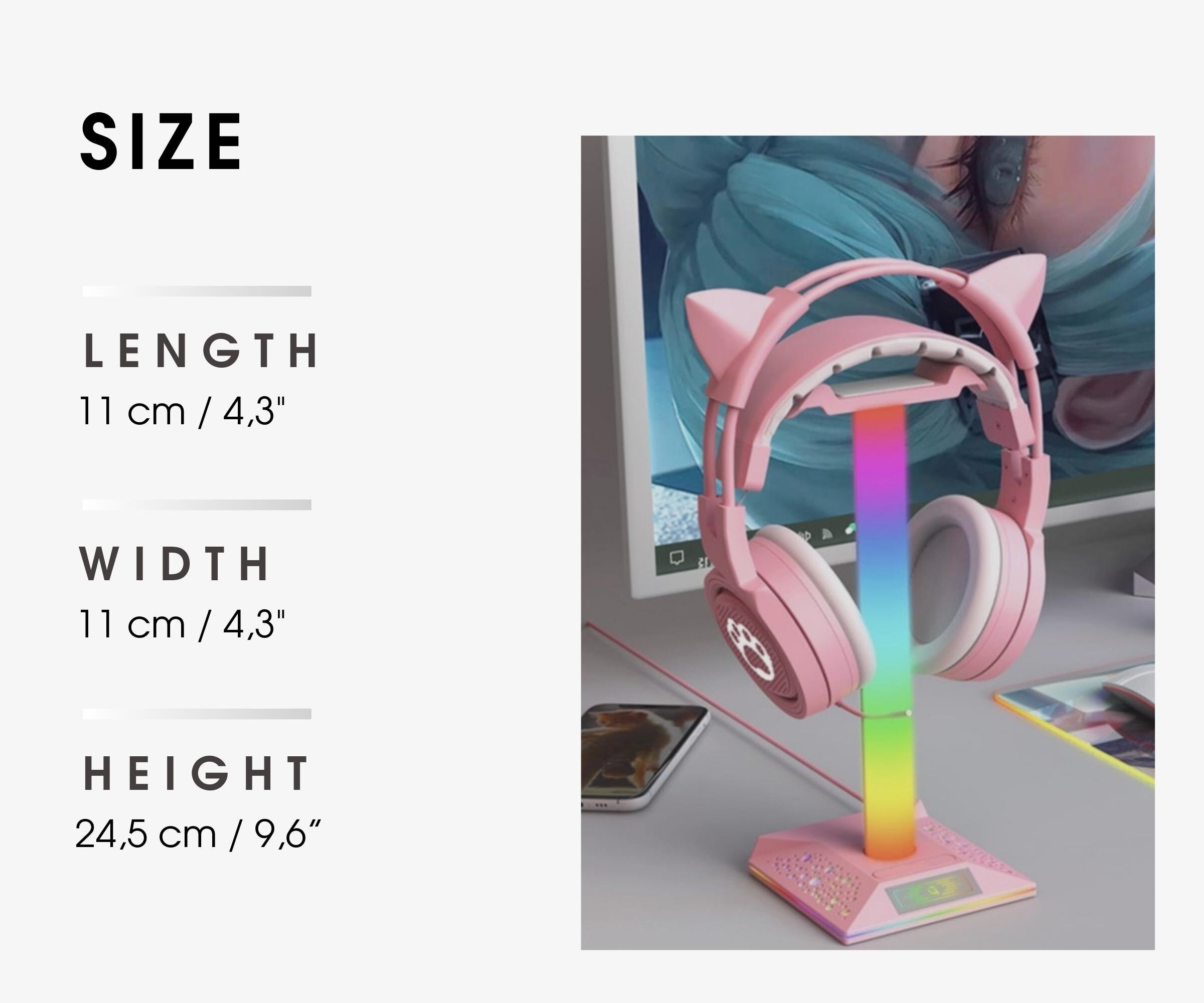 Headphone Display Headphone Organizer Headphone Hanger - Etsy