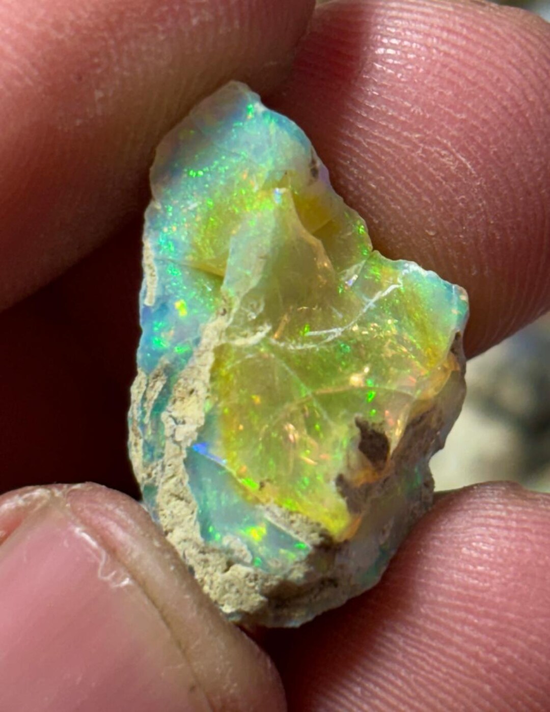 Large Size Natural Ethiopian Opal Rough Lot Multi Fire Opal Raw Parcel ...