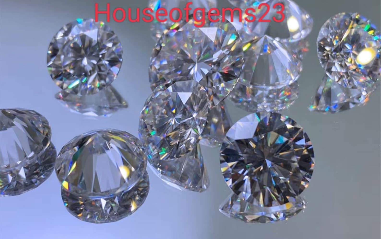 12MM GRA Certified Moissanite Stone: White D Color, VVS1 Clarity - Etsy