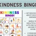 KINDNESS BINGO | Printable Game With Acts of Kindness | Coloring BINGO ...