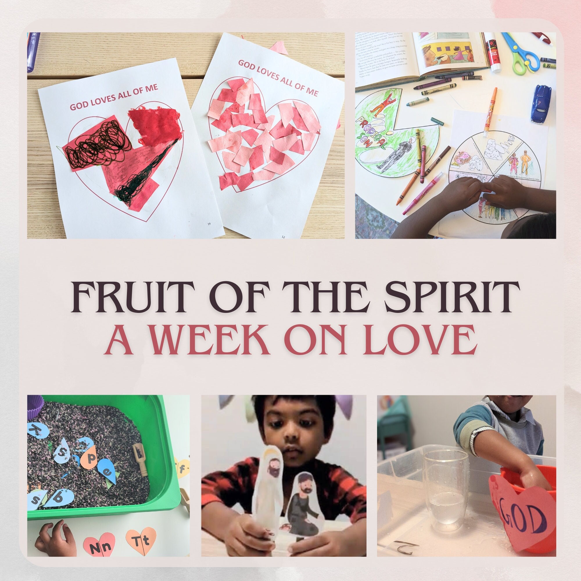 Fruit of the Spirit - Activites on LOVE for Toddlers and Preschoolers ...