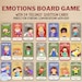 Printable Board Game for Kids, Emotions Board Game, Feelings Cards ...