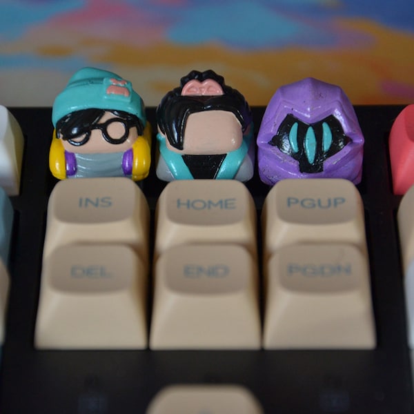 Valorant Omen Keycaps - Etsy