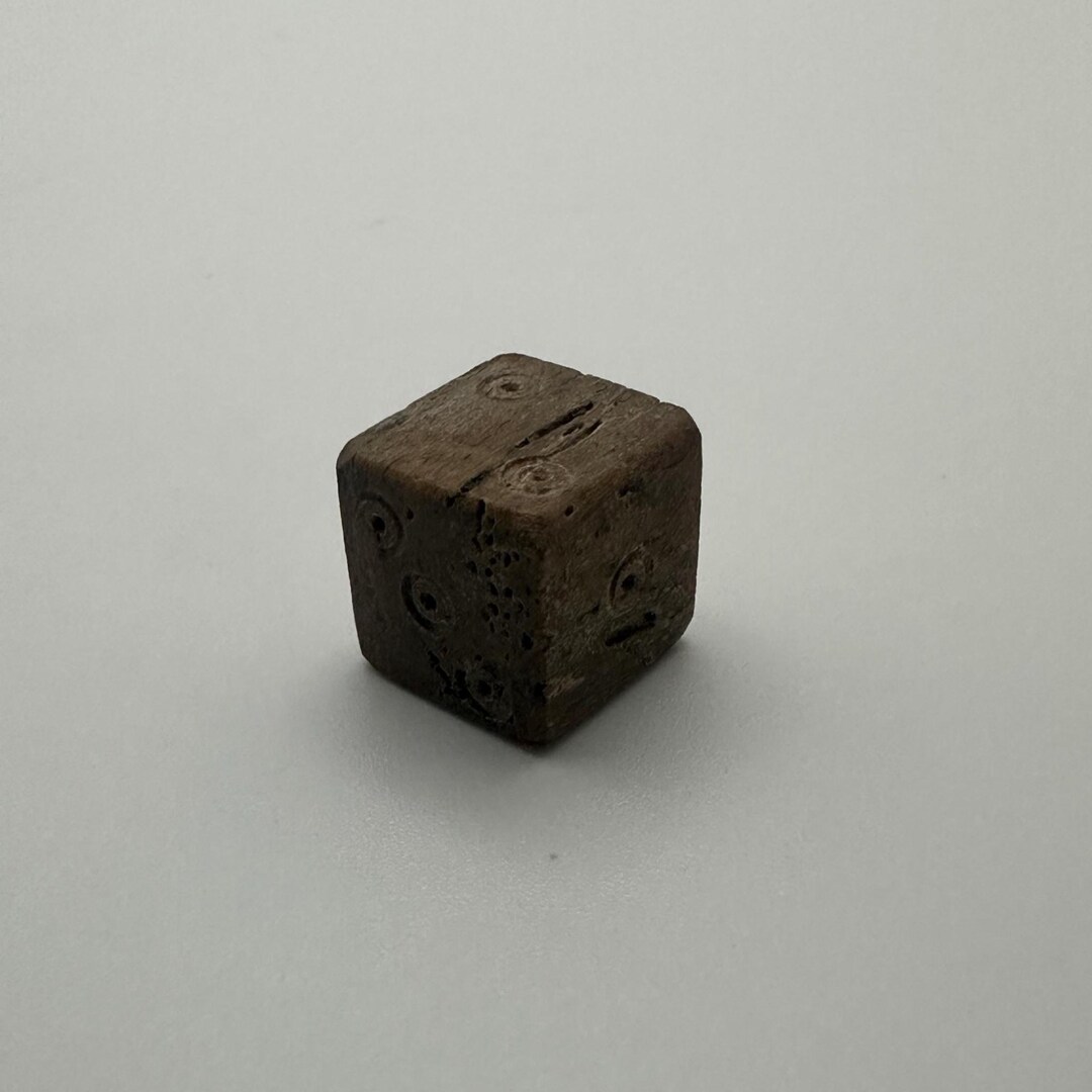 Ancient Roman Bone Gaming Die, 1st-3rd Century AD, Hand-carved Relic ...