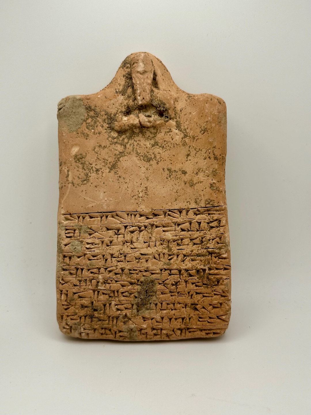 Ancient Near Eastern Clay Tablet - Mesopotamian Cuneiform Artifact ...