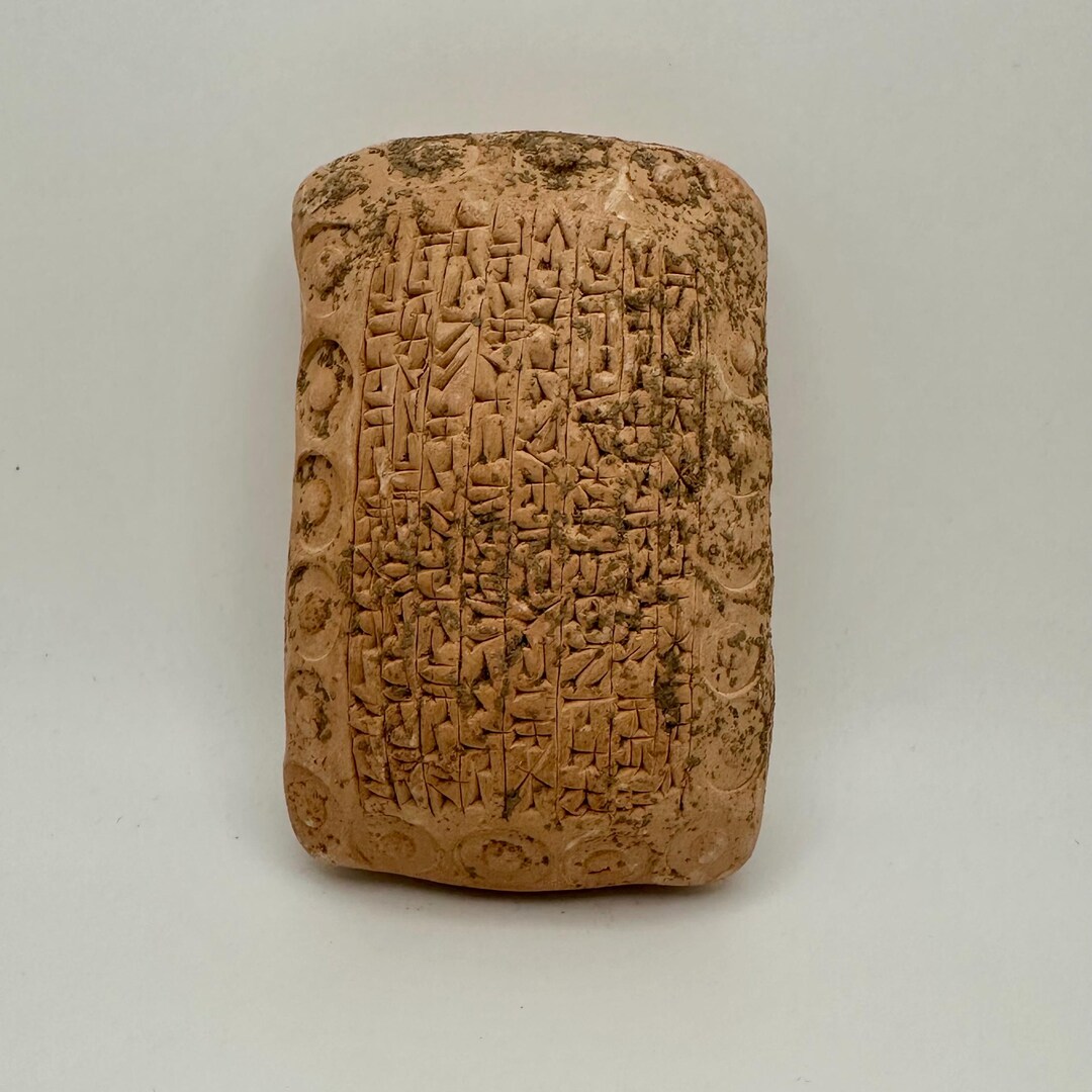 Ancient Near Eastern Clay Tablet - Mesopotamian Proto-cuneiform ...