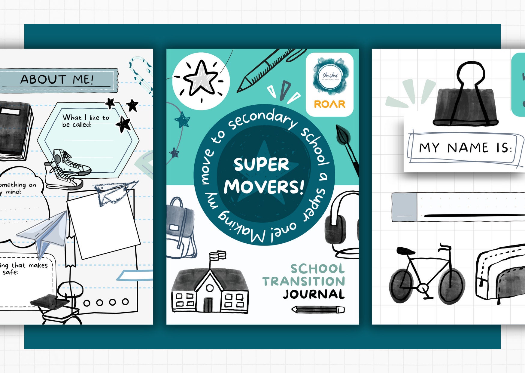 Secondary School Transition Workbook PDF - Etsy UK