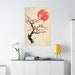 Pink Sakura Tree Poster, Japandi Wall Art Cherry Blossom Print Simple ...