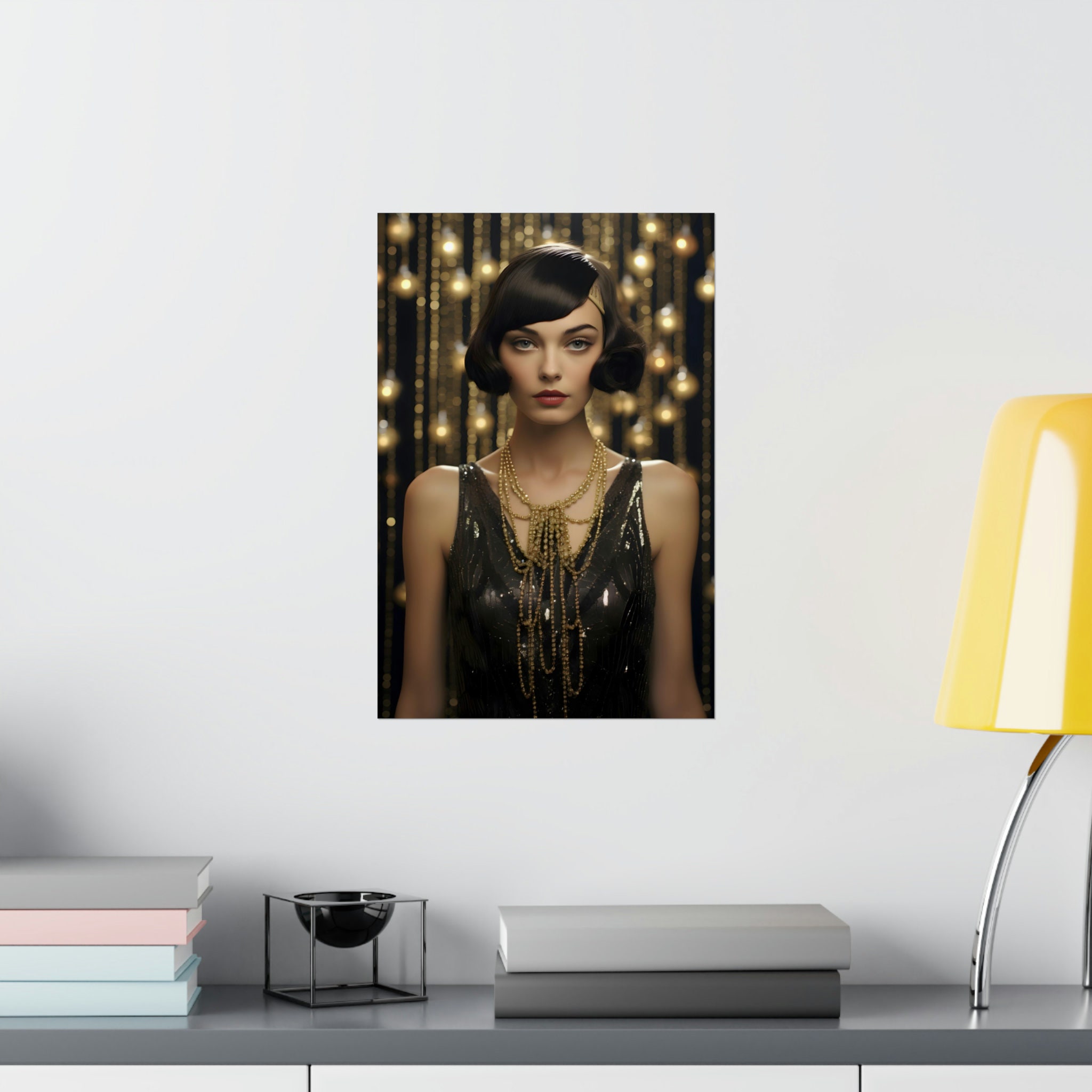 Retro 1920s Inspired by the Great Gatsby Poster 2, Nieteen-twenties ...